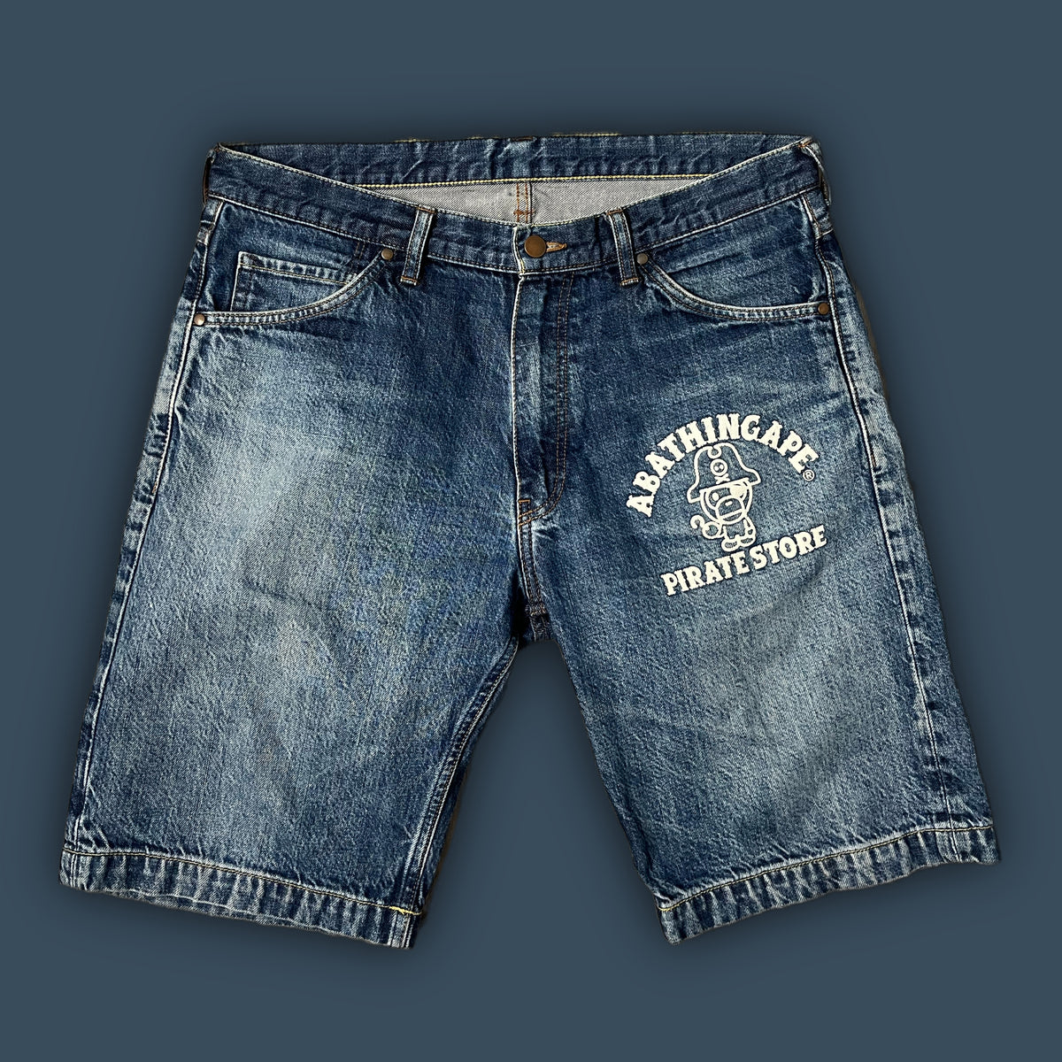 vintage BAPE a bathing ape jorts {L} – vierdreineun