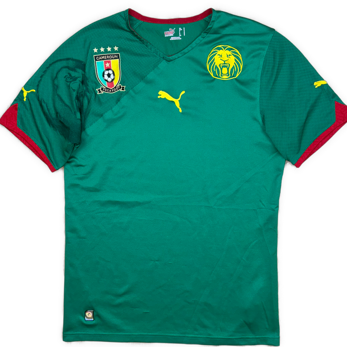 vintage Puma Cameroon home jersey {S} – vierdreineun