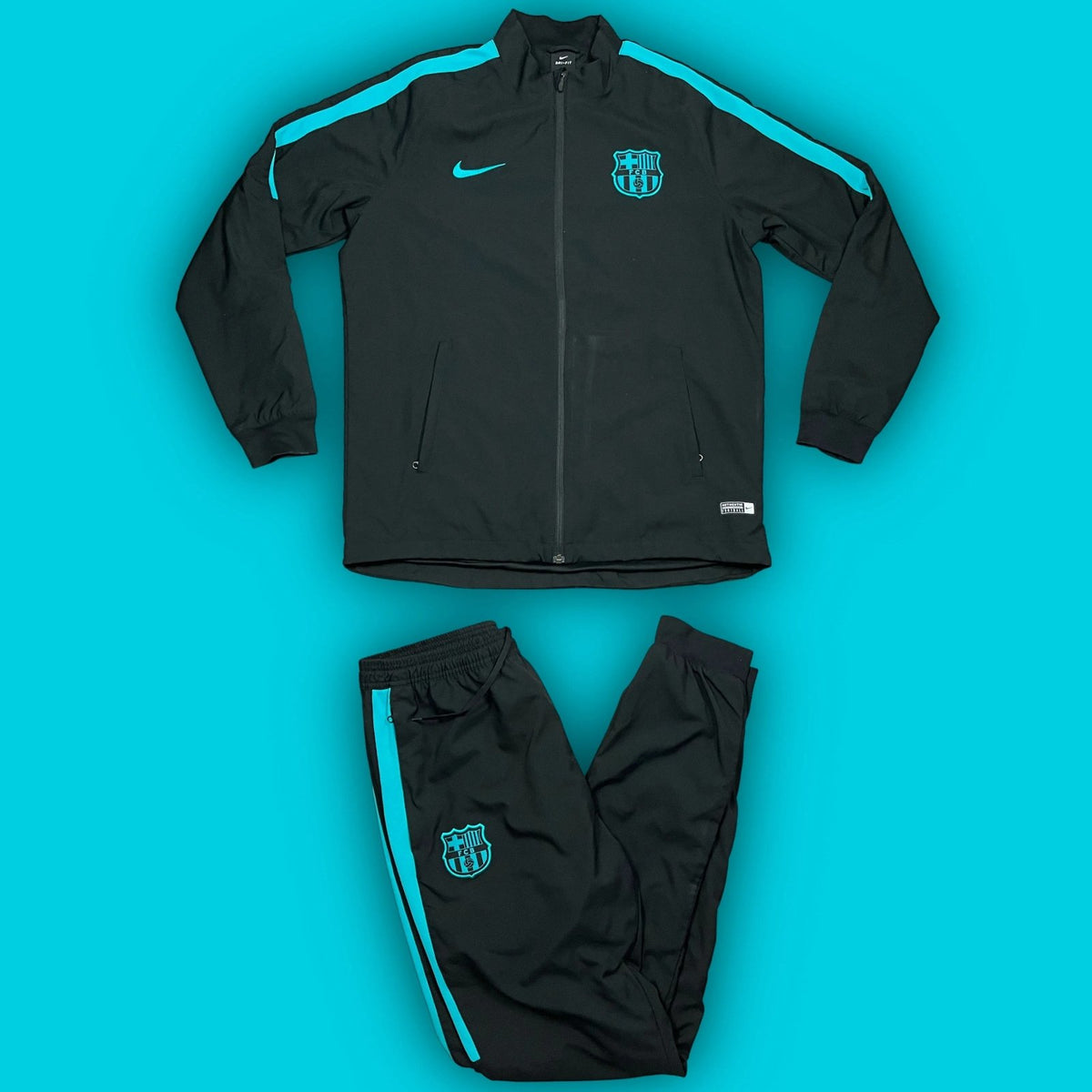 vintage Nike Fc Barcelona tracksuit – vierdreineun